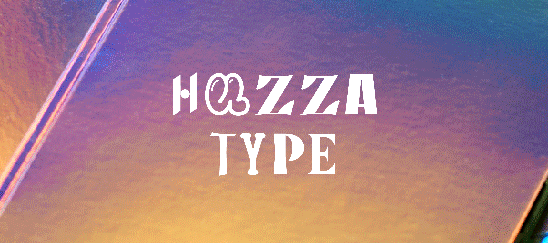 Huzza Type Collaborative Typeface | Oakfold Design